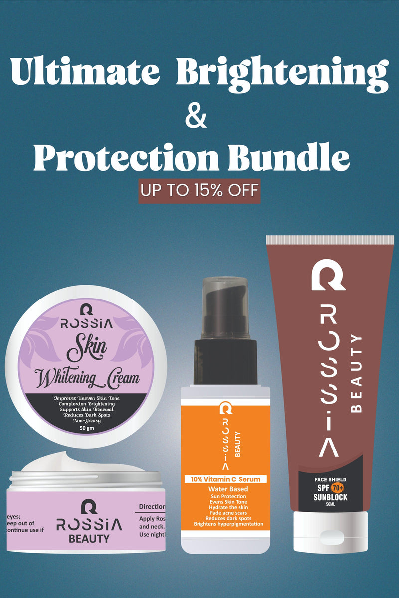 ULTIMATE BRIGHTENING & PROTECTION BUNDLE – Rossia Beauty